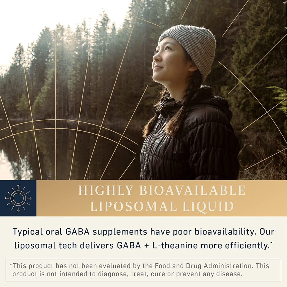 Liposomal GABA with L-Theanine – Moodmama